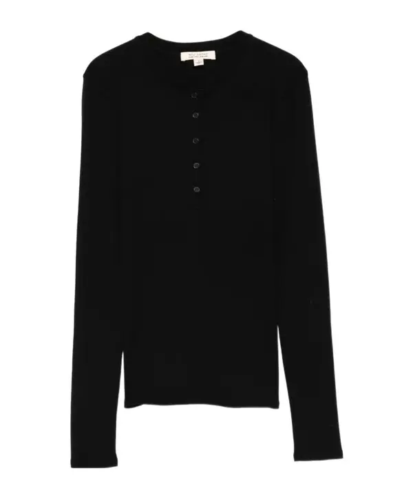 NILI LOTAN Button-fastening Polo Top