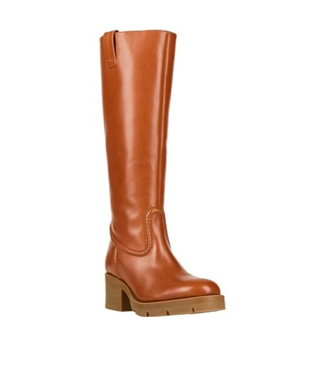 Chloé Solid-colored Leather Boots