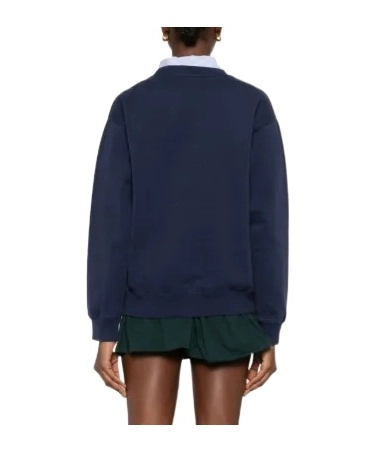 SPORTY  RICH Sporty & Rich "yale" Logo Sweatshirt
