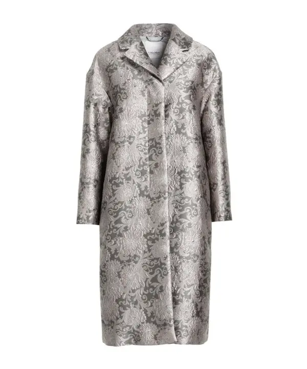 Max Mara Floral Long Coat