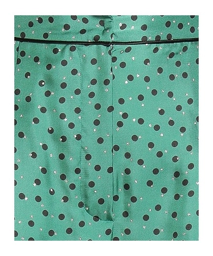 Max Mara Polka Dot Wide-leg Trousers