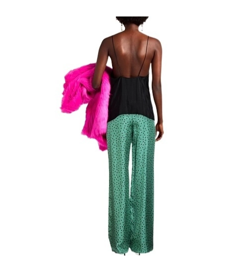 Max Mara Polka Dot Wide-leg Trousers