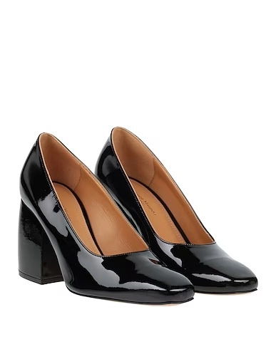MAISON MARGIELA Solid Color Patent Leather High Heels