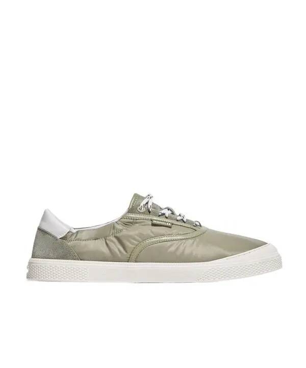 Moncler Vera Leisure Padded Sneakers - Sage Green
