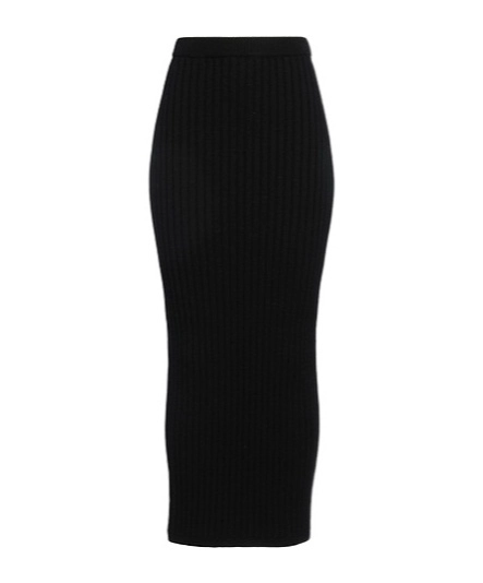 Max Mara Ribbed Knit Pencil Skirt
