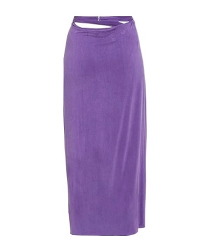 Jacquemus Simple Stretch Midi Skirt