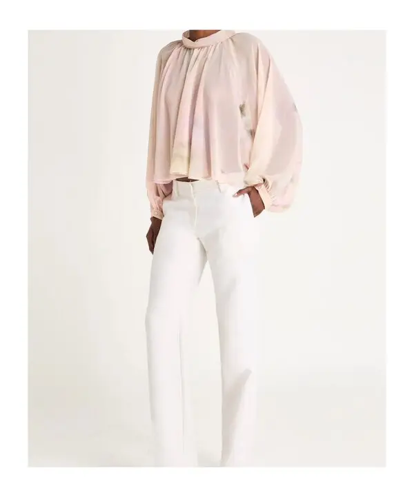 MAXCO. Max&co. Floral Print Georgette Blouse