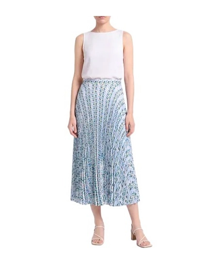 Tory Burch Pleated Midi Skirt