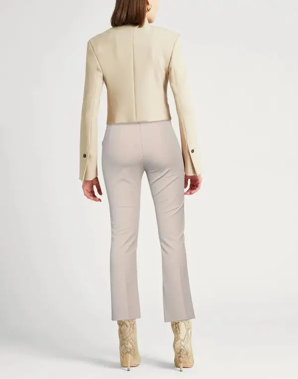 Max Mara Slim Bootcut Trousers - Nude