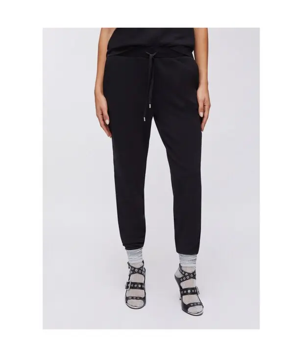 Liu Jo Elasticated Fleece Track Pants - Black