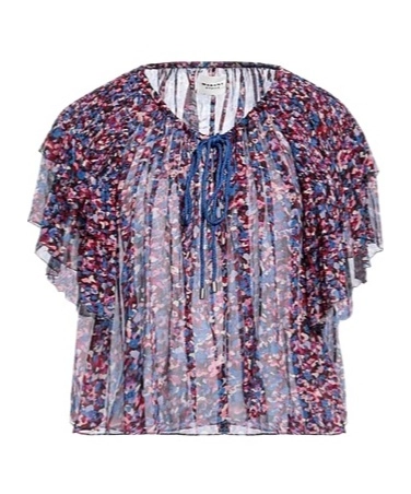 Isabel Marant Étoile Colorful Short-sleeved Top