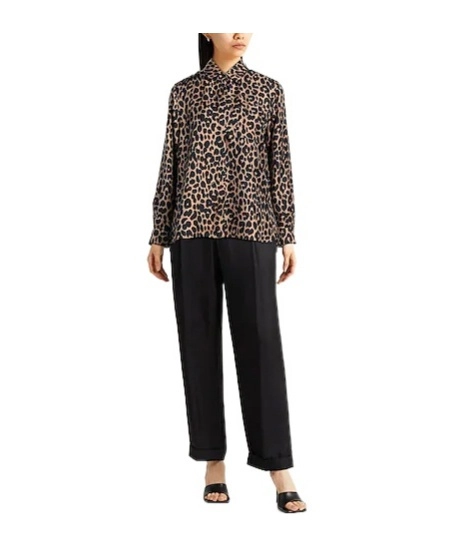Max Mara Leopard Print Shirt