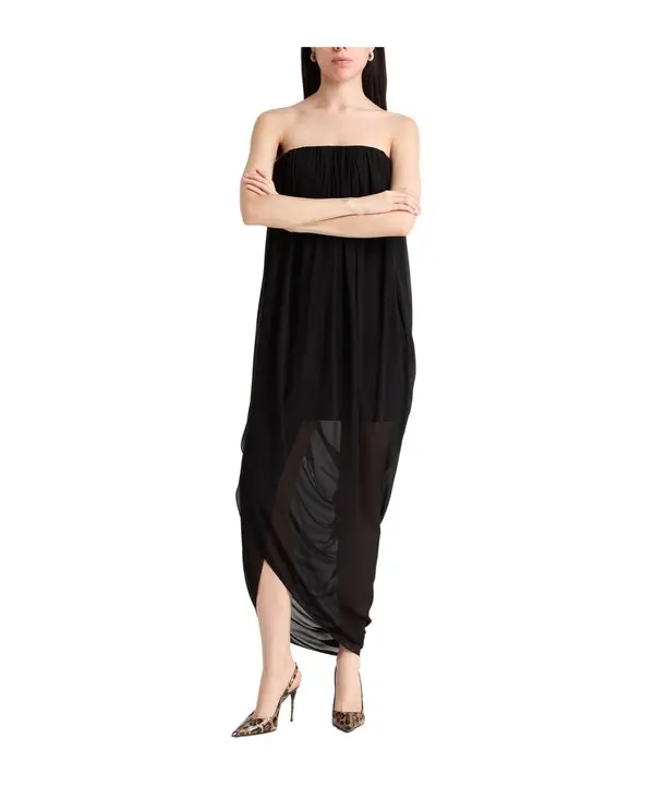 Burberry Sleeveless Deep Neckline Maxi Dress