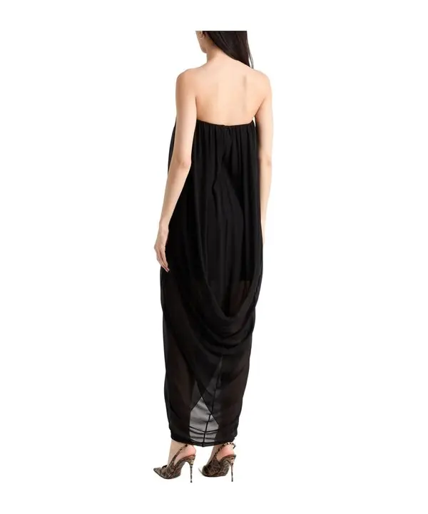 Burberry Sleeveless Deep Neckline Maxi Dress