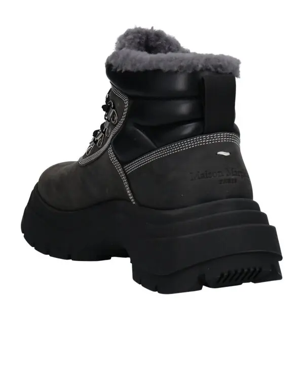 MAISON MARGIELA Solid Color Ankle Boots