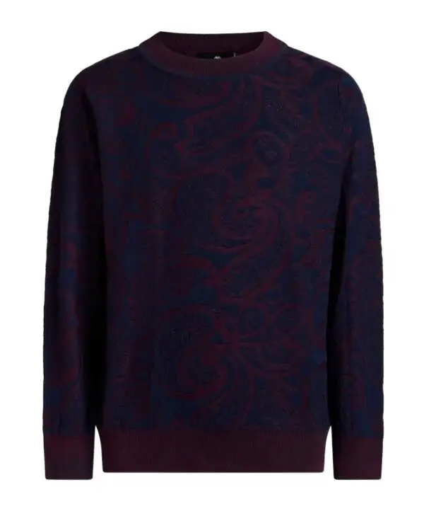 Etro Wool-blend Jacquard Sweater