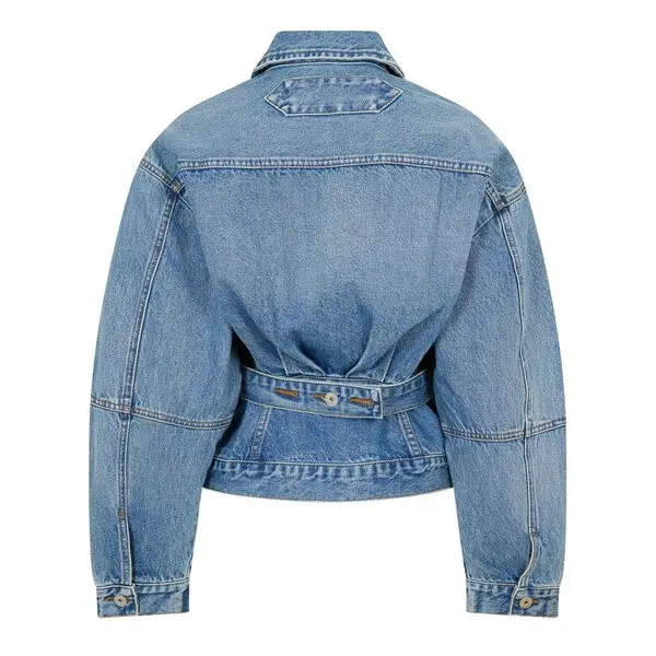 Jacquemus Jacquard Denim Jacket - Blue