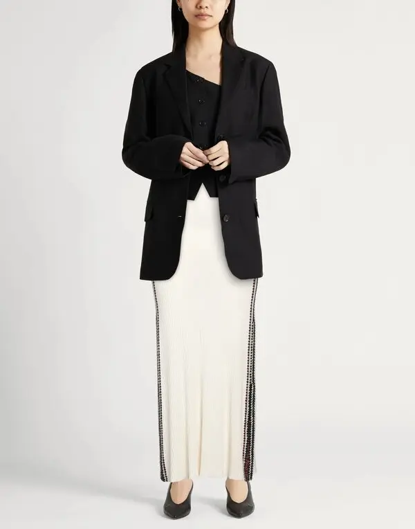 Chloé Wool Knit A-line Maxi Skirt