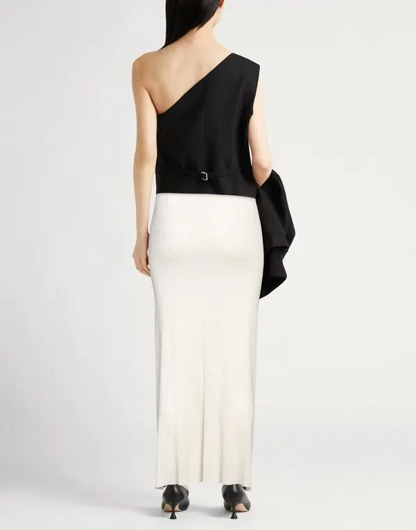 Chloé Wool Knit A-line Maxi Skirt