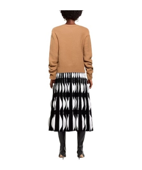 Max Mara Solid Wool Knit Sweater