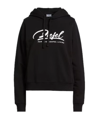 DIESEL® Graphic Print French Terry Hoodie