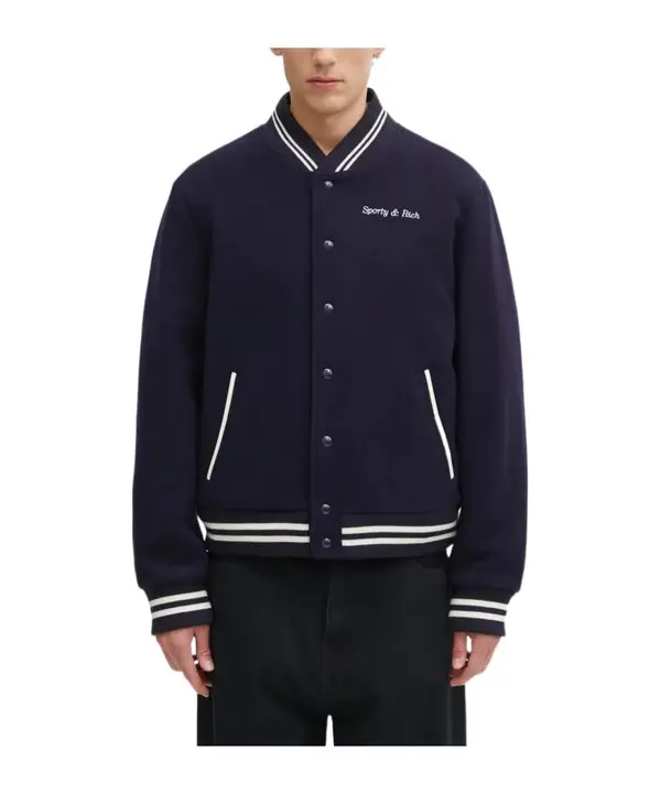 SPORTY  RICH Sporty & Rich Hotel Eden Roc Buttoned Jacket