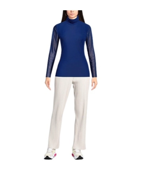 GANNI High-neck Long-sleeved T-shirt