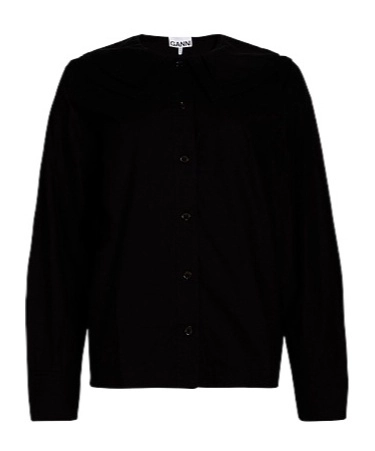 GANNI Solid Colour Shirts