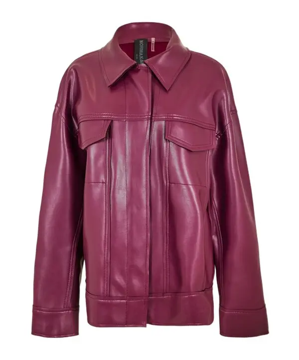 Norma Kamali Oversized Collared Jacket