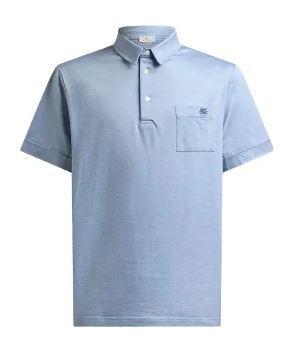Etro Logo-embroidered Polo Shirt