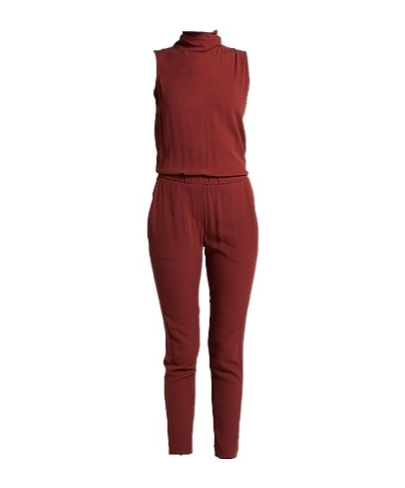 Brunello Cucinelli Solid-color Sleeveless Jumpsuits