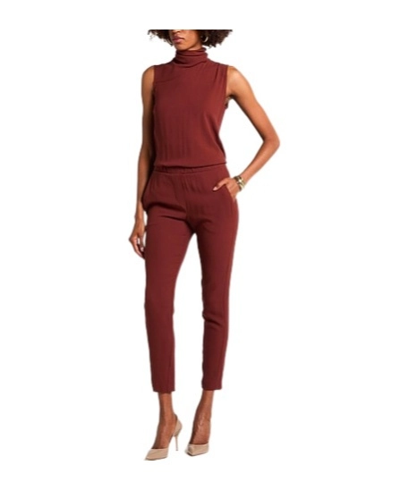 Brunello Cucinelli Solid-color Sleeveless Jumpsuits