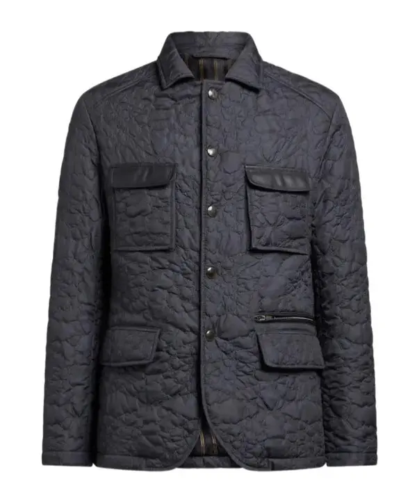 Etro Quilted Jacket With Pockets
