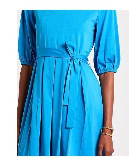 Max Mara Ruched And Pleated Midi Dress
