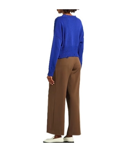 Marni Solid Long Sleeve Knit Top