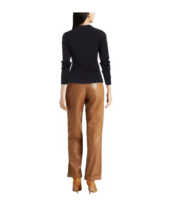 Max Mara Simple Solid-color Knitted Sweater