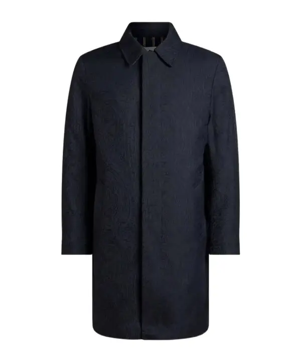 Etro Arnica Motif Jacquard Coat