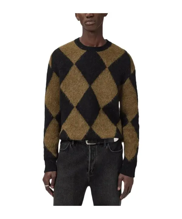 ALLSAINTS Diamond Knit Jumper - Multi-color