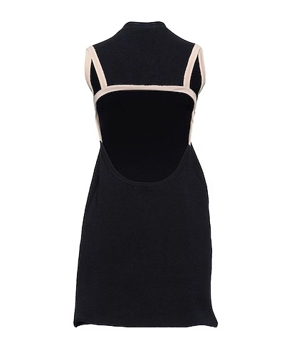 Jacquemus Sleeveless Fitted Knit Dress - Blue