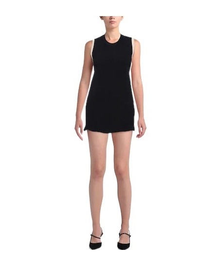 Jacquemus Sleeveless Fitted Knit Dress - Blue