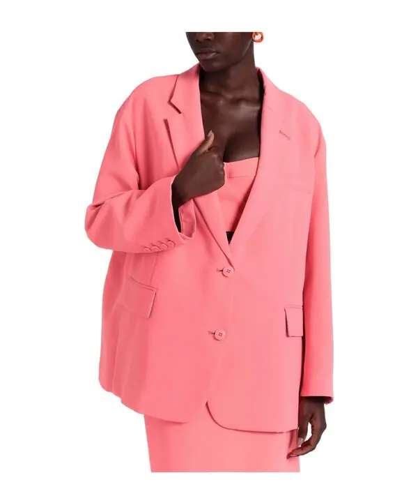MAXCO. Solid Color Blazers