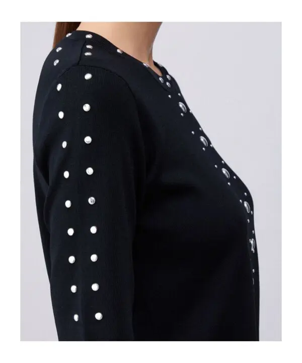 Liu Jo Stud-embellished Knit Top