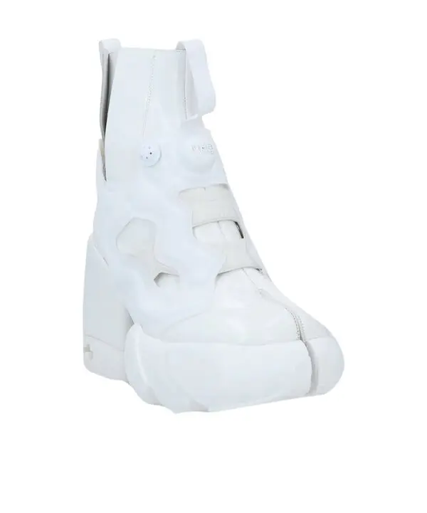 REEBOK X MAISON MARGIELA Chunky-soled Leather Boots - White
