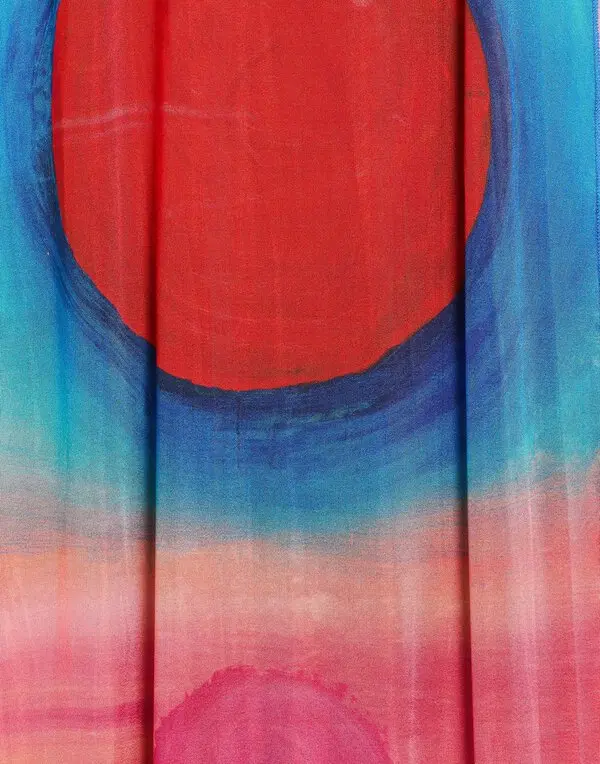 Marni Sleeveless Tie-dye Maxi Dress