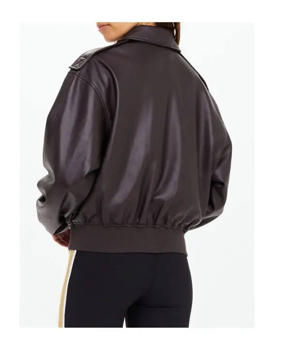 The Upside Zariah Collared Bomber Jacket