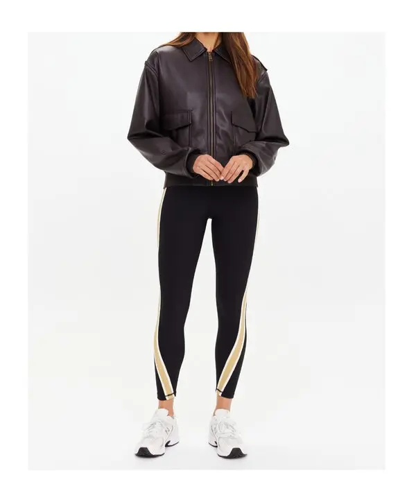 The Upside Zariah Collared Bomber Jacket