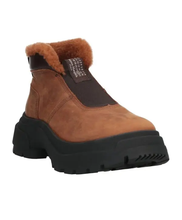 MAISON MARGIELA Solid Color Ankle Boots