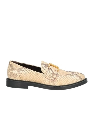 Chloé Snakeskin Loafers