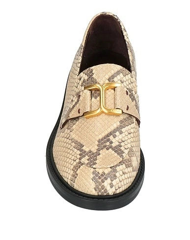 Chloé Snakeskin Loafers