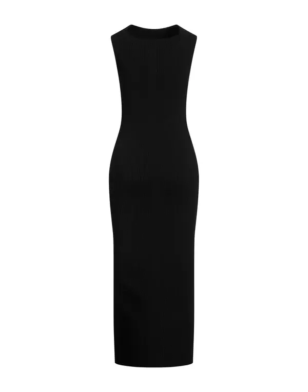 Rick Owens Sleeveless Mock Neck Knit Dress